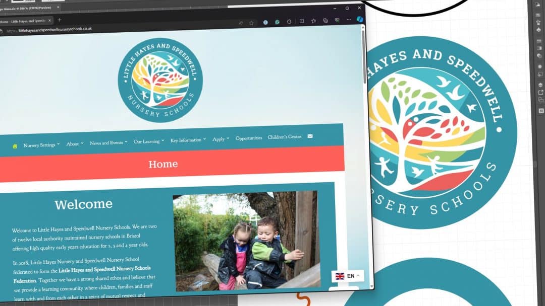 Little Hayes and Speedwell Nursery Schools Website, Logo and Branding ...